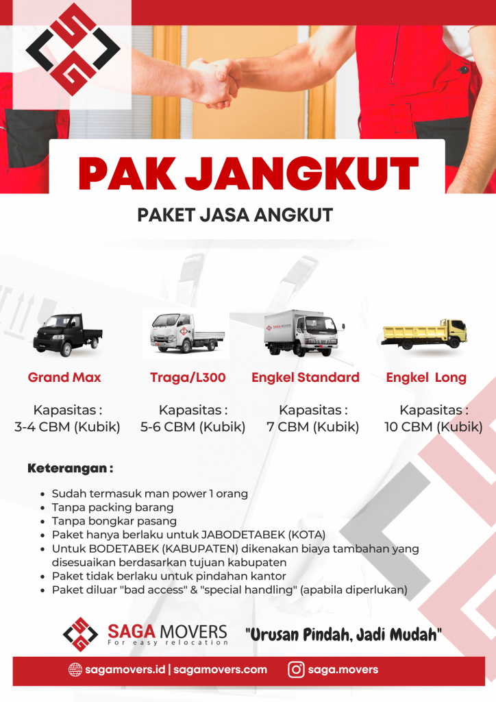 Jasa Pindahan Rumah - Saga Logistics